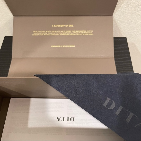 DITA | Accessories | Dita Starspann Sunglasses Rose Gold Frame Grey To ...